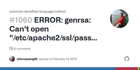 error genrsa can t open etc apache2 ssl pass key for writing read only file system · issue
