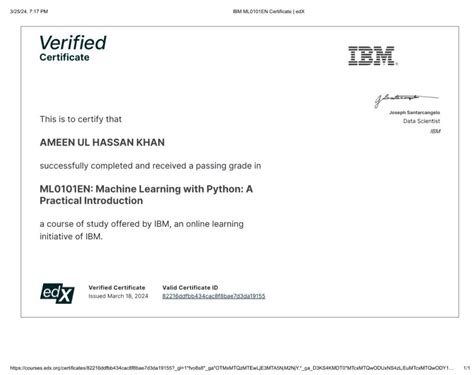 Ameen Khan On Linkedin Machinelearning Python Ibm Onlinelearning Continuouslearning