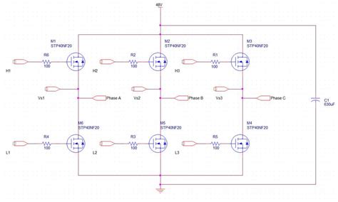 A Detailed Schematic Of A Wheelchair Motor Controller