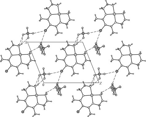 Packing Of Cations And Anions Projected On The 010 Plane On One Level Download Scientific