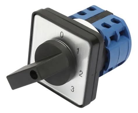 H Selector Rotativo Bipolar De 4 Posiciones 660 V 20 A Meses Sin