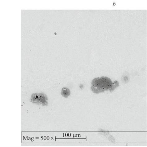 Sem Image Of The Ti64 Tib 85 15 Wt Sample A Macrostructure B Download Scientific