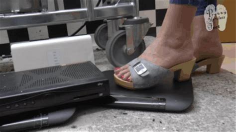 Electrical Stuff Goes In Shredder Pretty Merciless Feet Clips4sale