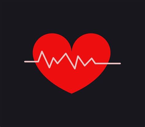 의료 심장 박동 무료 벡터