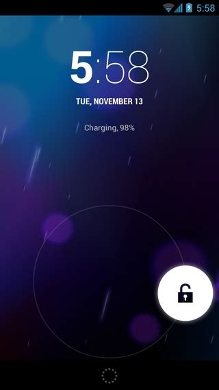 A Closer Look At Android Jelly Bean Lock Screen With Widgets