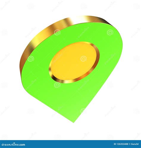 Realistic 3d Pointer Of Map Stock Illustration Illustration Of Location Index 126353488