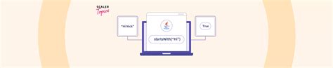 Startswith In Java Startswith Function In Java Scaler Topics