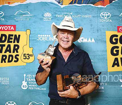 Troy Cassar Daley Takes Home Five Golden Guitars I Australian Rural