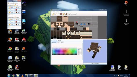 Minecraft Tools Mcskinedit Editor De Skin Youtube