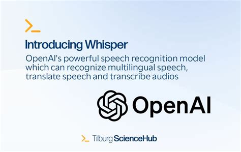 Tilburg Science Hub On Linkedin Making Transcriptions Using Openais
