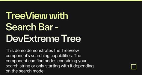 Treeview With Search Bar Devextreme Tree View Forked Codesandbox