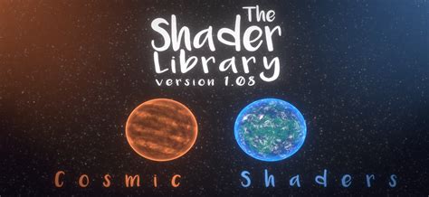 The Shader Library Add On Cosmic Update Version 1 08 BlenderNation