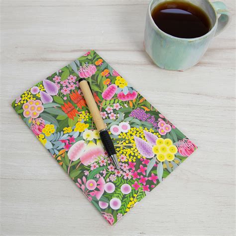 A5 Notebook Blank Native Gems