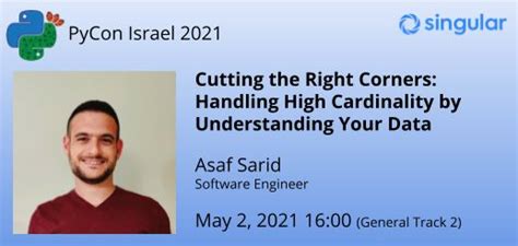 Asaf Sarid On Linkedin Pycon Python Conference Highcardinality