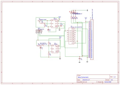 8 Bit Clock Easyeda Open Source Hardware Lab