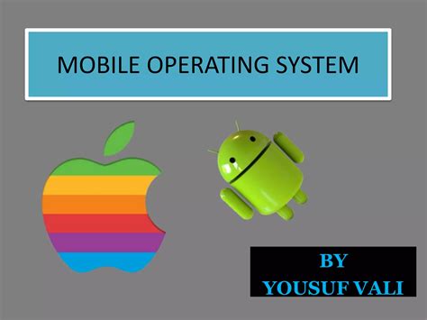 Mobile Operating System Ppt