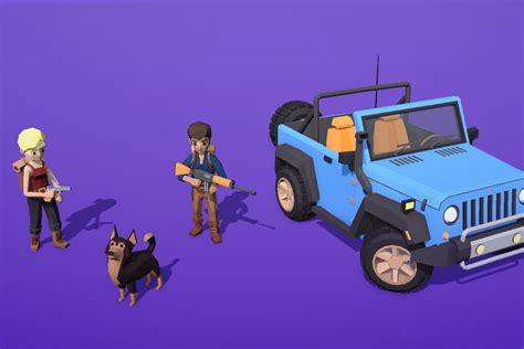 FREE Explorer Couple D Characters Unity Asset Store