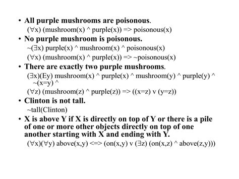 Basic Knowledge Representation In First Order Logicppt