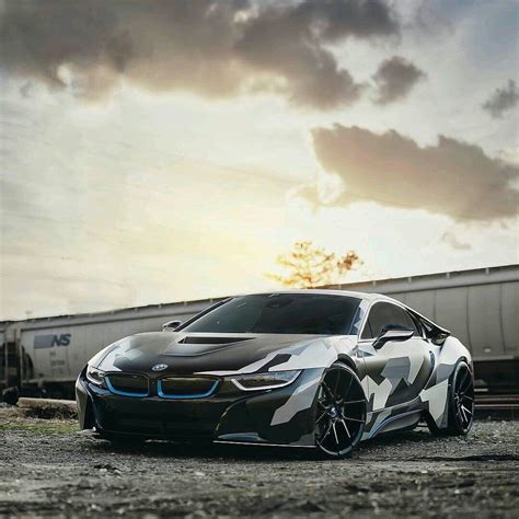 I8 Camouflage Custom Bmw Cars Bmw I8 Bmw