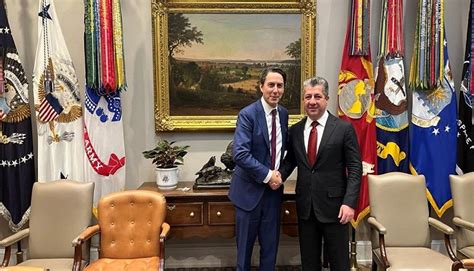 سەرۆكی حكوومەت لە گەڵ گەورە ڕاوێژكاری سەرۆكی ئەمەریكا بۆ كاروباری وزە و وەبەرهێنان كۆبووەوە