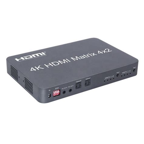Hdmi Matrix Switcher K X HDMI Matrix Switch Spl Grandado