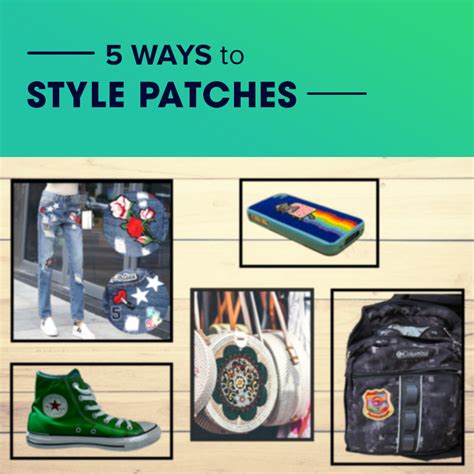 5 Ways To Style Fashion Patches For Glamorous Looks
