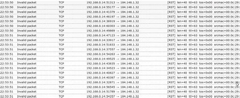 logs getting filled up with invalid packet general discussion utm