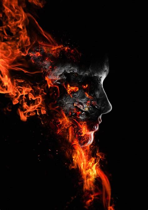 Dispassion Beautiful Dark Art Surreal Portrait Surreal Art