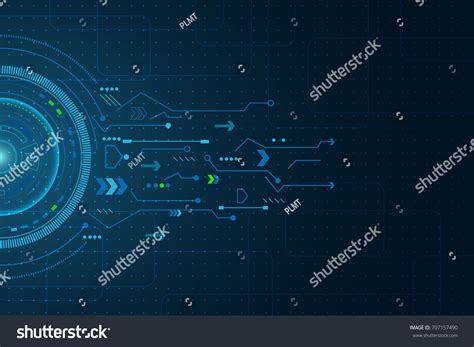 미래 기술 추상 템플릿 혁신적인 가상 스톡 벡터로열티 프리 707157490 Shutterstock