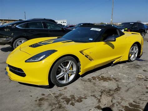 2016 Chevrolet Corvette Stingray 3lt For Sale Tx Dallas Thu Apr