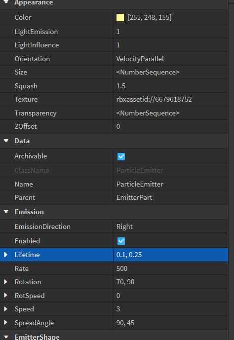 How To Create More Realistic Looking Emitter Particle Sparks Creations Feedback Developer