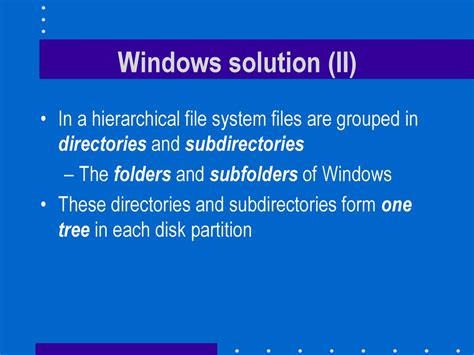 Chapter Ix File Systems Ppt Download