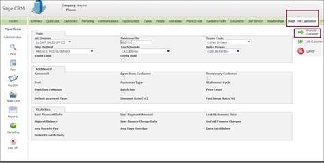 Promote Customers From Sage Crm To Sage 100 Erp Sage Crm Tips