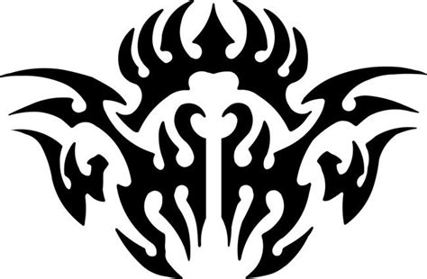 Crowned Tribal Tattoo Stencils Tribal Tattoos Tribal Tattoo Stencils