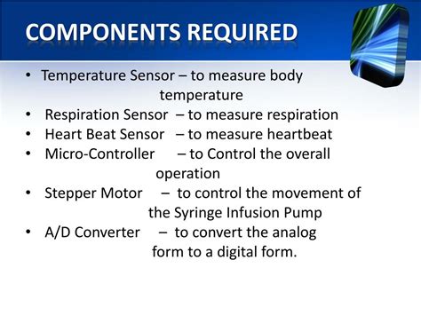Ppt Microcontroller Based Anesthesia Injector Powerpoint Presentation Id2027398