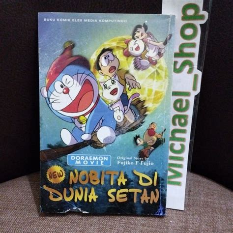 Jual C1 Komik Berwarna Doraemon Movie Nobita Di Dunia Setan Langka Shopee Indonesia