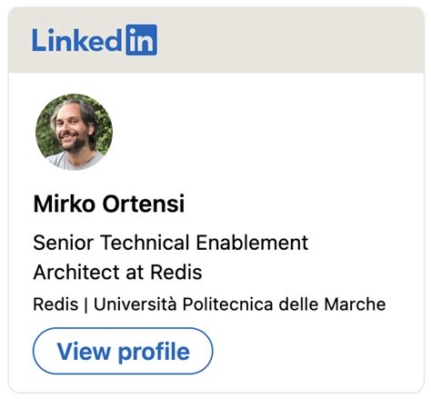 Using Redis As A Vector Database Mortensi