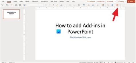 How To Add Add Ins In Powerpoint