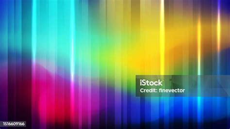 세로로 역동적인 선이 있는 추상적인 흐릿한 배경 깜박임 색상 창의적인 그래픽 디자인을 위한 생생한 색상 그라데이션 배너 그라데이션에 대한 스톡 벡터 아트 및 기타 이미지