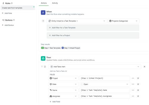 Bug In Automation With The Template Named Templating Add Tasks On
