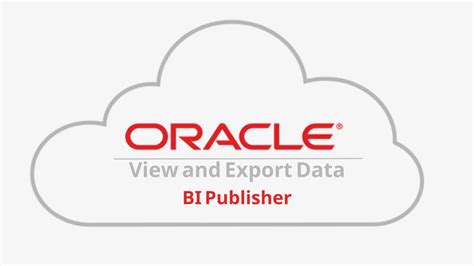 Bi Publisher Oracle Business Intelligence Publisher