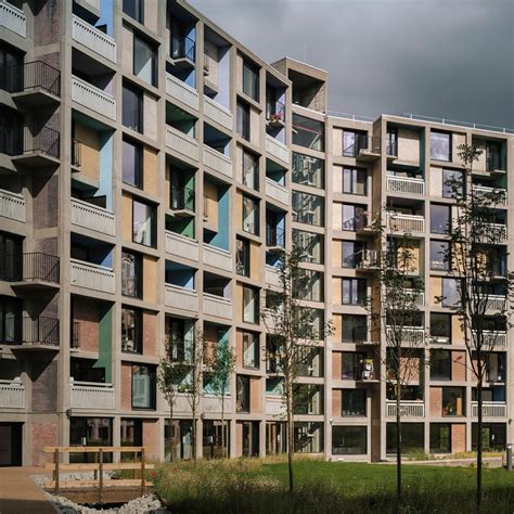 Chowdry Walk Social Housing Designed Not To Be A Monolithic Block