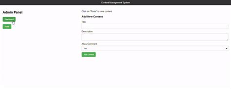 Content Management System Cms Using React And Expressjs Geeksforgeeks