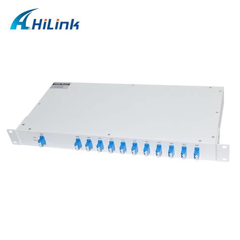 Dual Fiber Multiplexer Cwdm Mux Demux Module 19 1u Rachmount Type