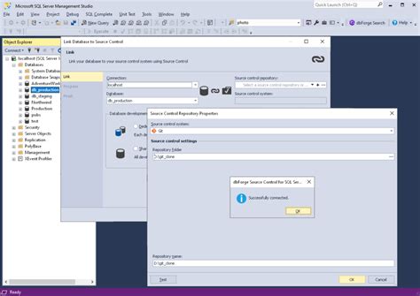 New Git Client Has Been Implemented In Dbforge Source Control V22