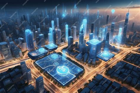 Futurealtering Business Data Analytics Smart City Transformation Premium Ai Generated Image