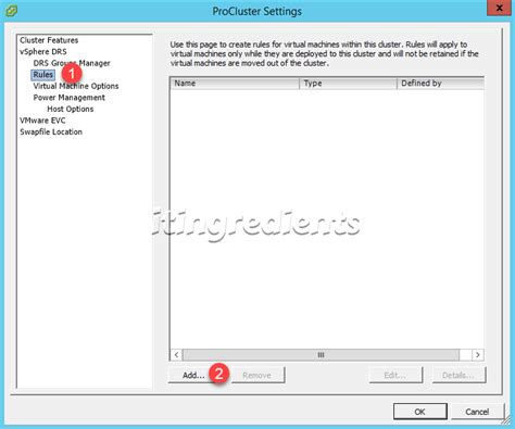 How To Configure Affinity And Anti Affinity Rules For Vmware Drs