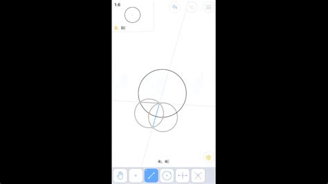 Euclidea 1 Альфа Alpha 1 6 Центр окружности Youtube