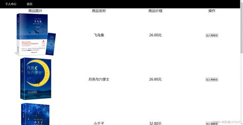 Html购物车 源码巴士