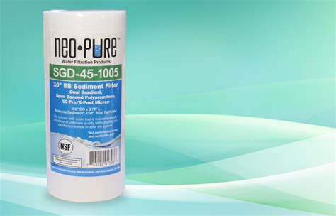 Sgd 45 1005 Graded Density Sediment Filter